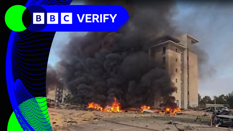 BBC Verify Live: Iran strike on Israel investigated and RAF base ...