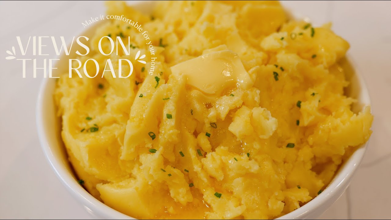 The Old-Fashioned Mashed Potatoes – Not Steakhouse Style!