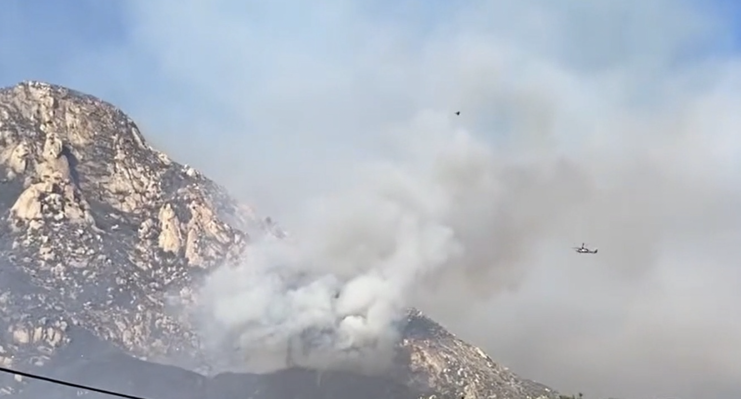 San Diego’s Monte Fire Grows to 400 Acres