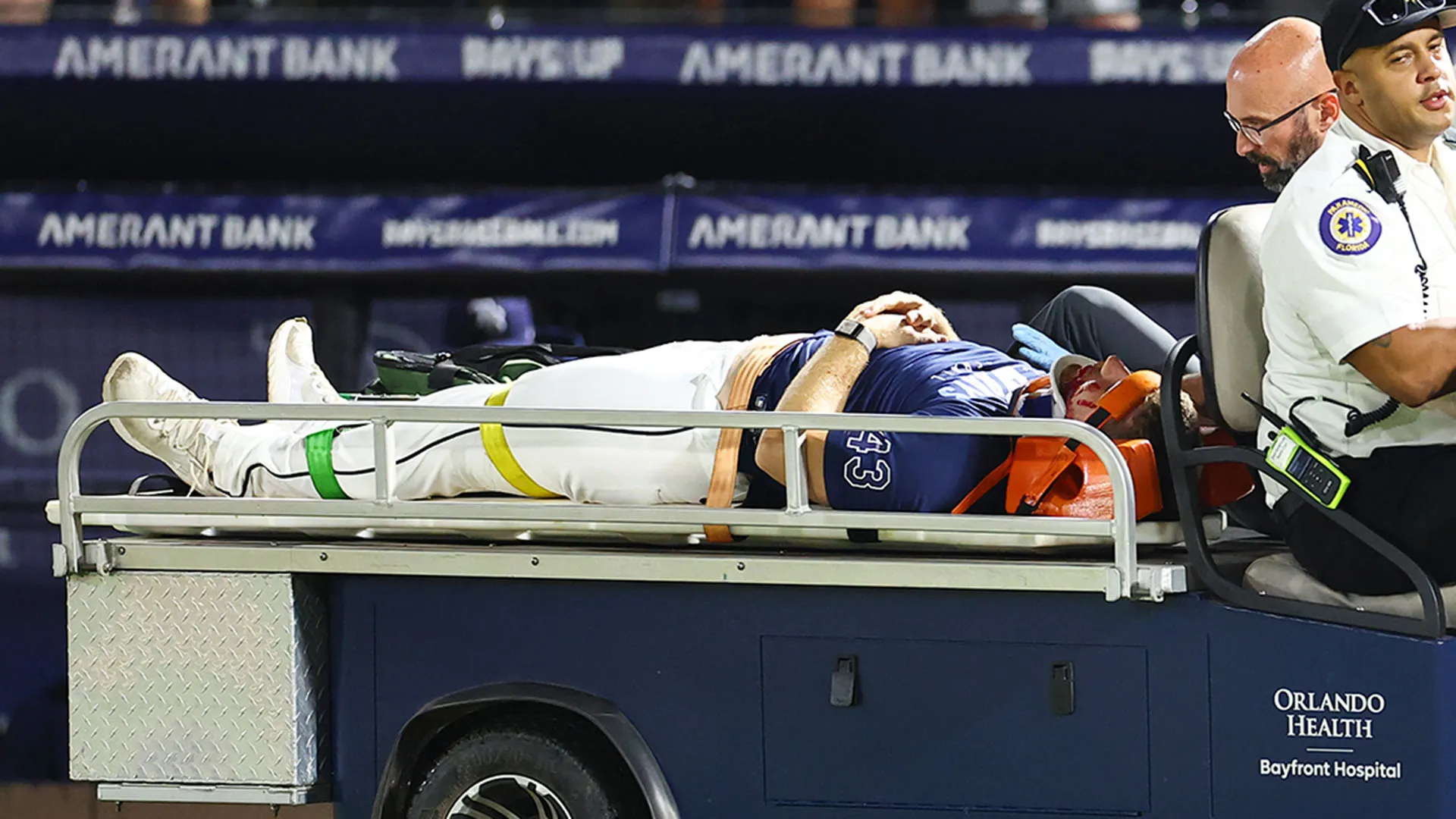 In het gezicht geraakt met 170 km/u: de verschrikkelijke foto's