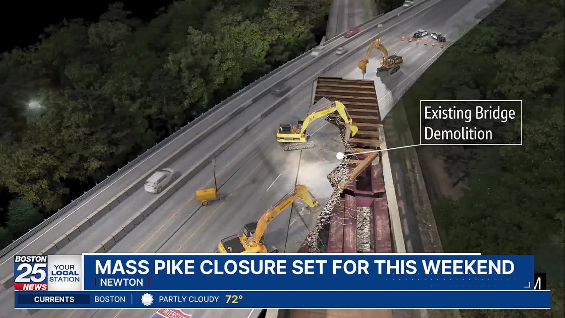 Weekend lane closures on Mass. Pike could cause ‘3 to 4 hours’ of ...