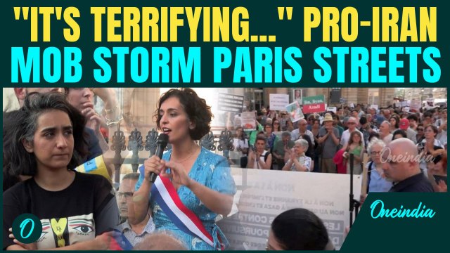 French-Iranians in PANIC Over Israel-Iran Tensions | Paris Streets Fill ...