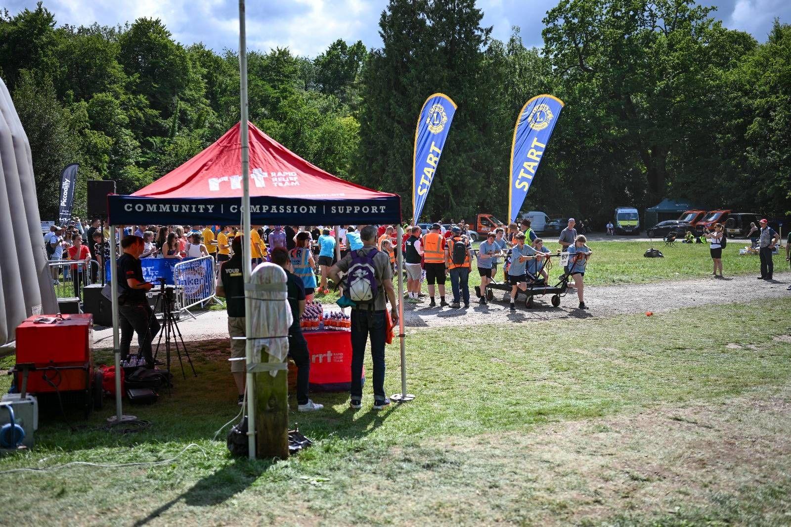 Charity Keeps Racers Hydrated at the Great Knaresborough Bed Race