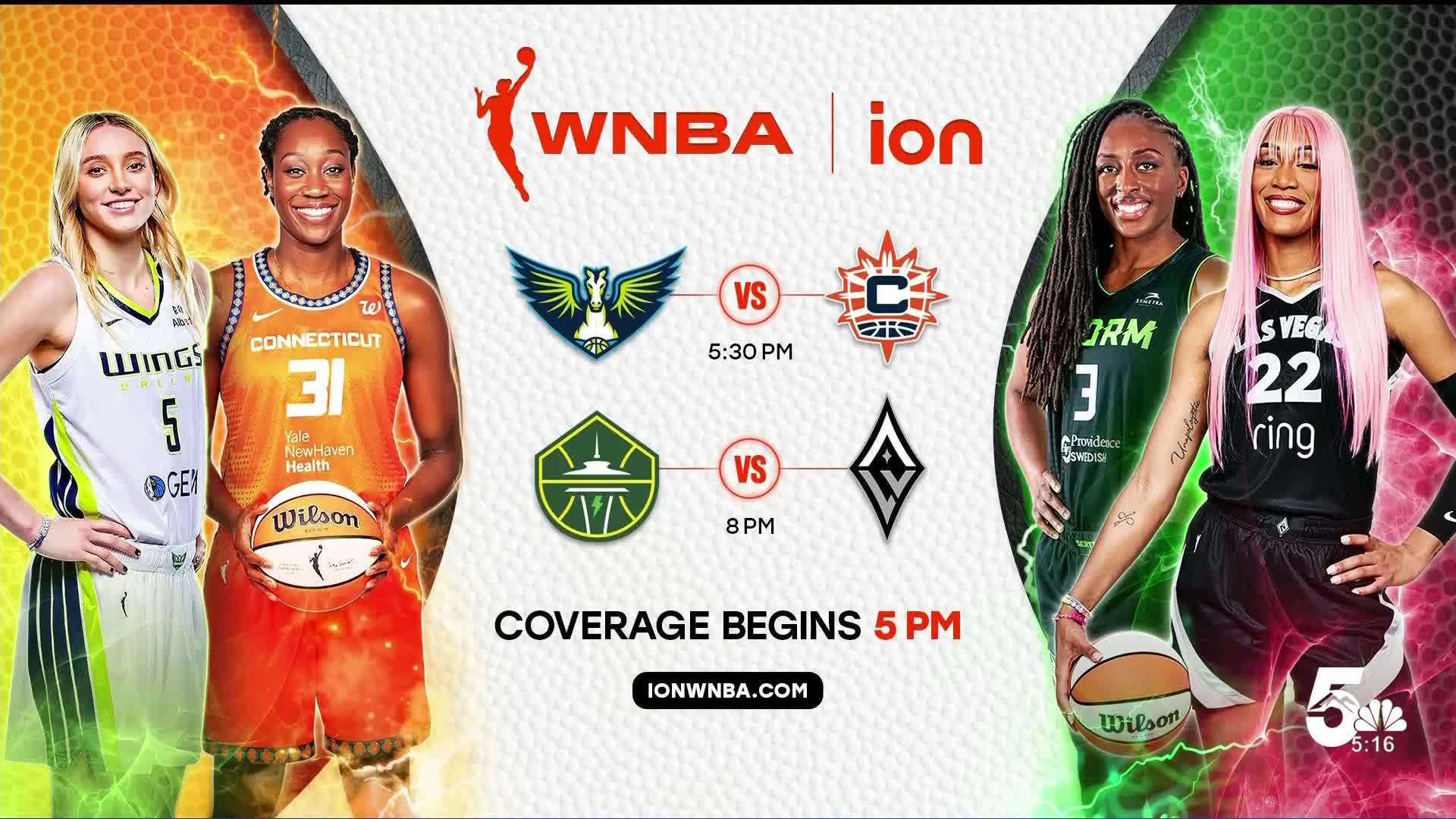 Stream the WNBA and NWSL on ION for free