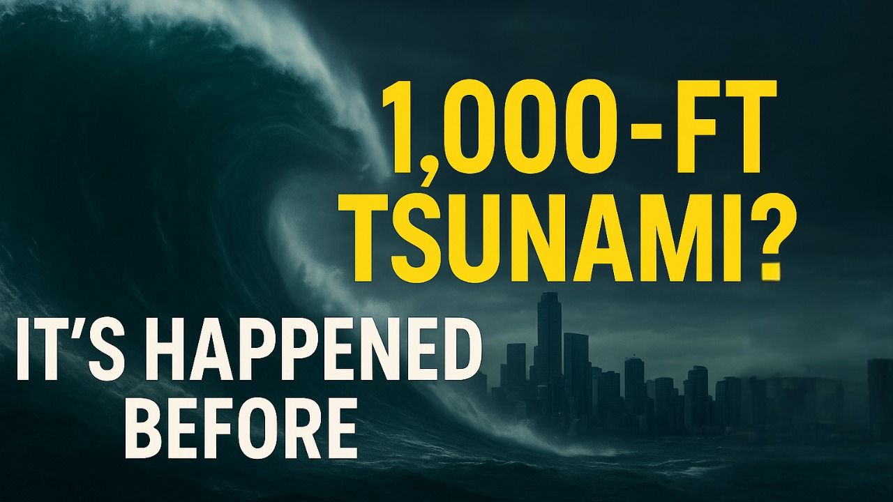 Scientists Warn: A 1,000-Foot Tsunami Could Hit the U.S.