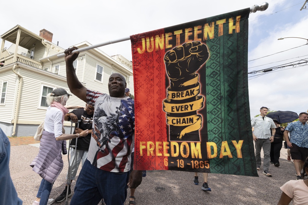 Juneteenth celebrations across the US commemorate the end of slavery