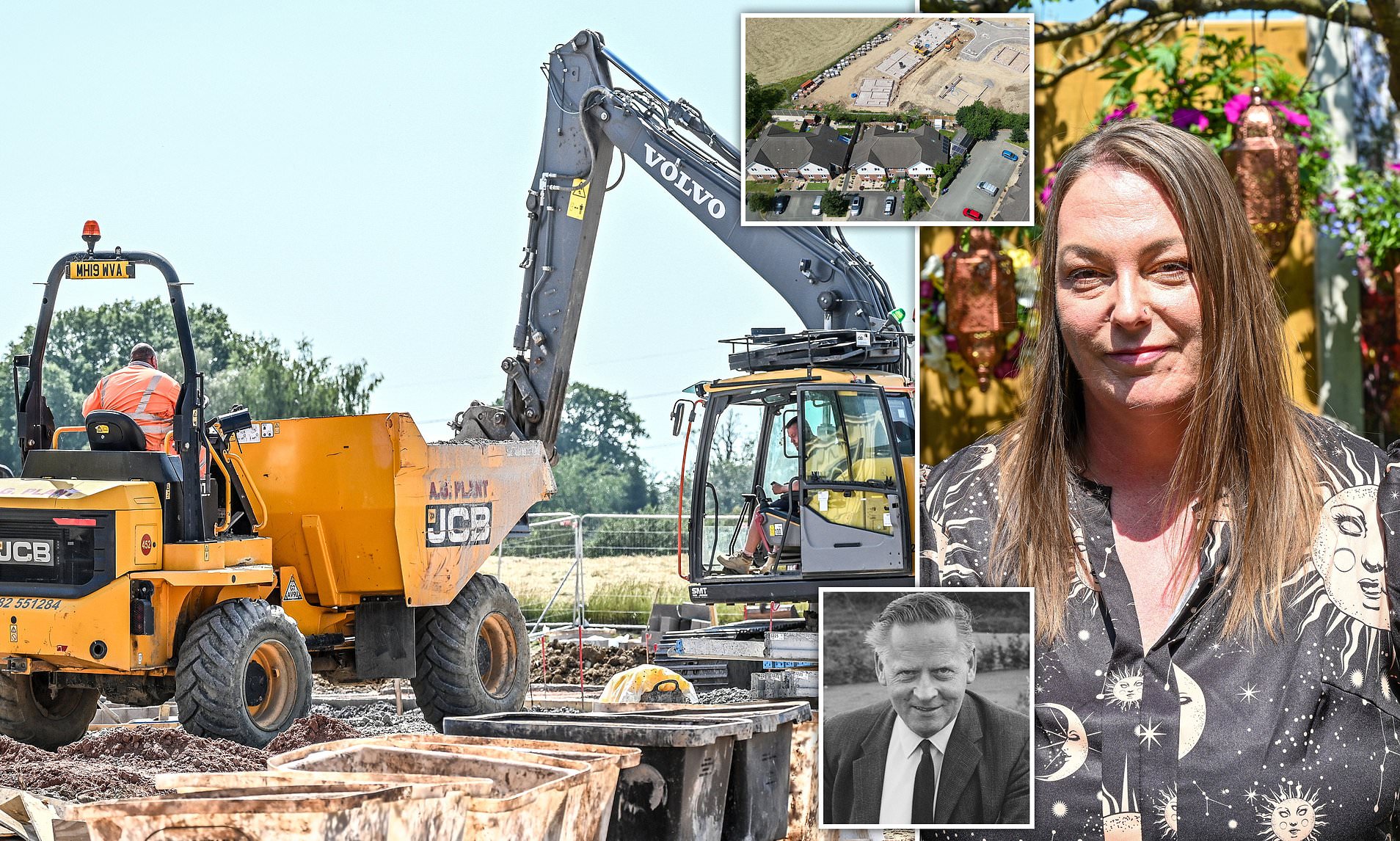 Locals on Percy Thrower Avenue fight to stop developers bulldozing ...