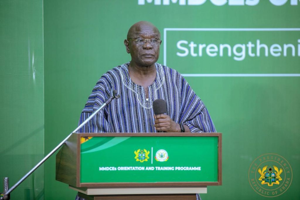 “Take responsibilities seriously,” Council of State Chairman urges MMDCEs