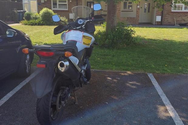 Stolen motorbike recovered near High Wycombe as police hunt bike thieves