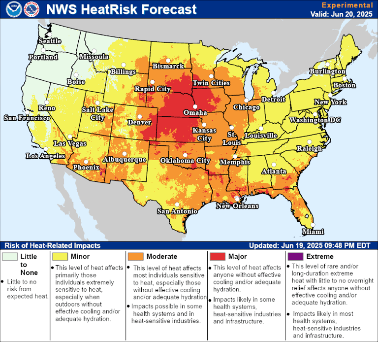 Heat wave hits US: See where it will be the hottest