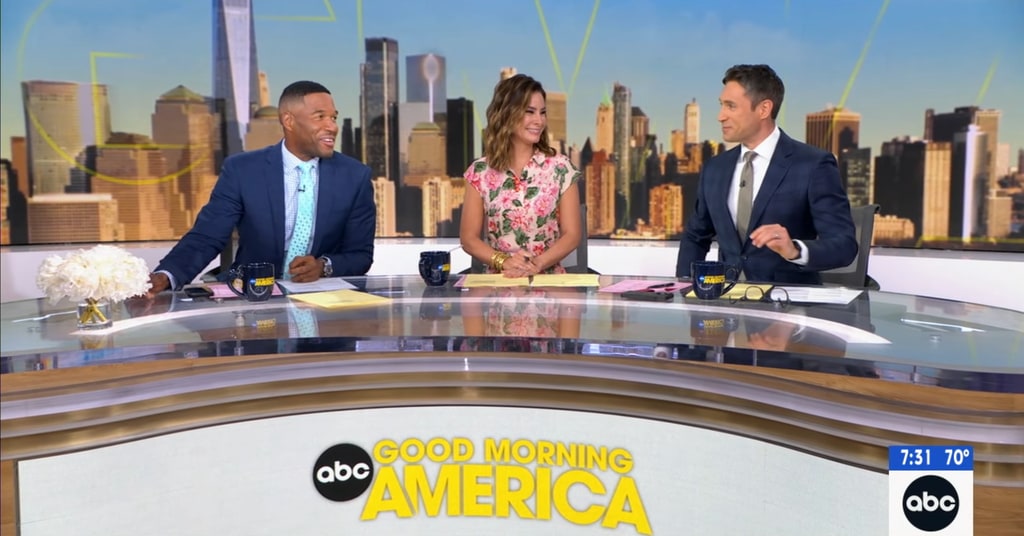 Michael Strahan joined by two replacement GMA co-stars in latest shake ...