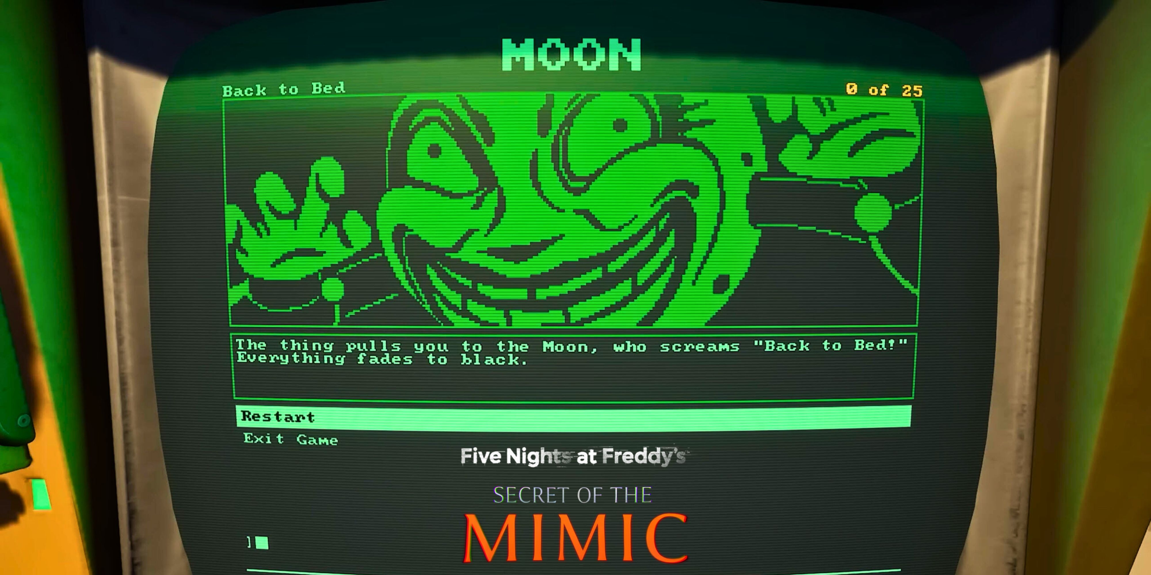 How to Get the Secret Ending (Moon Mini-Game Guide) In FNAF Secret of ...