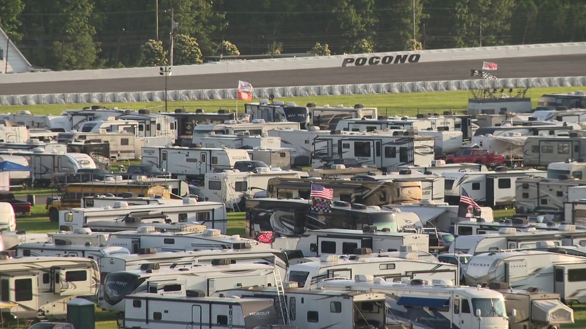 Fans flock to Poconos for race weekend excitement