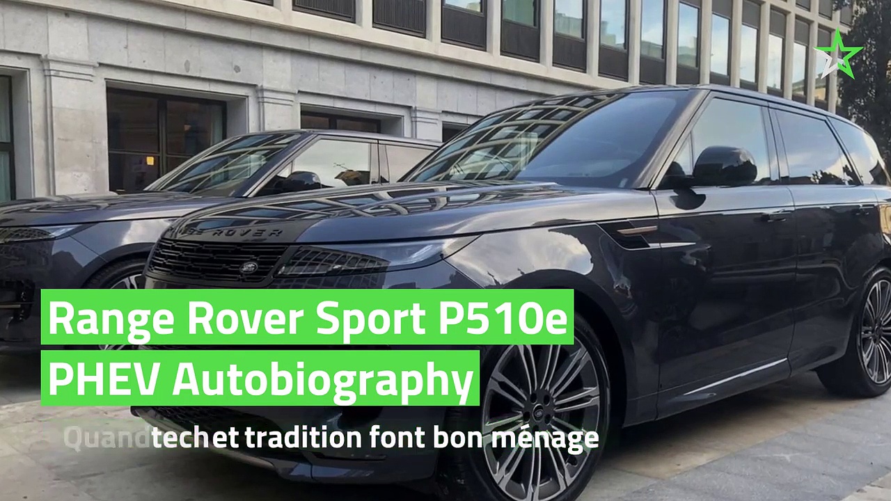 🚙 Test Range Rover Sport P510e PHEV First Edition : quand tech et ...