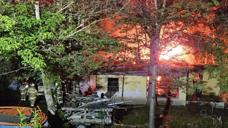 Elderly woman safe following house fire in Kanawha County