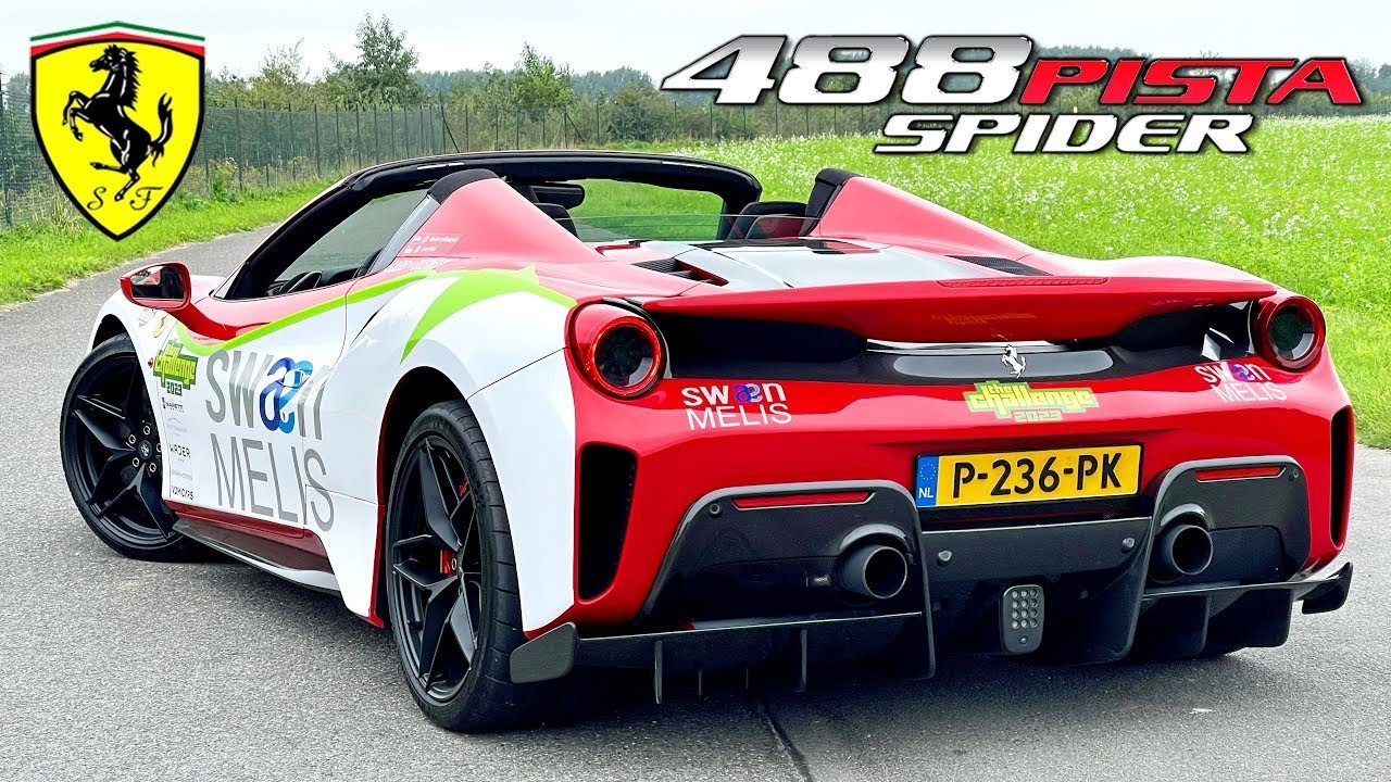 Ferrari 488 Pista Spider 720 ch | Blast à 339 KM/H sur l'Autobahn!
