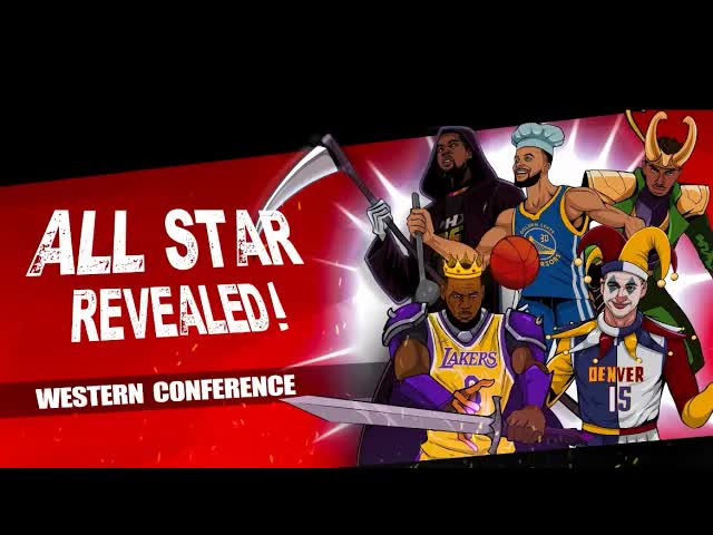 heatcheck: nba all-star starters revealed with a smash bros twist