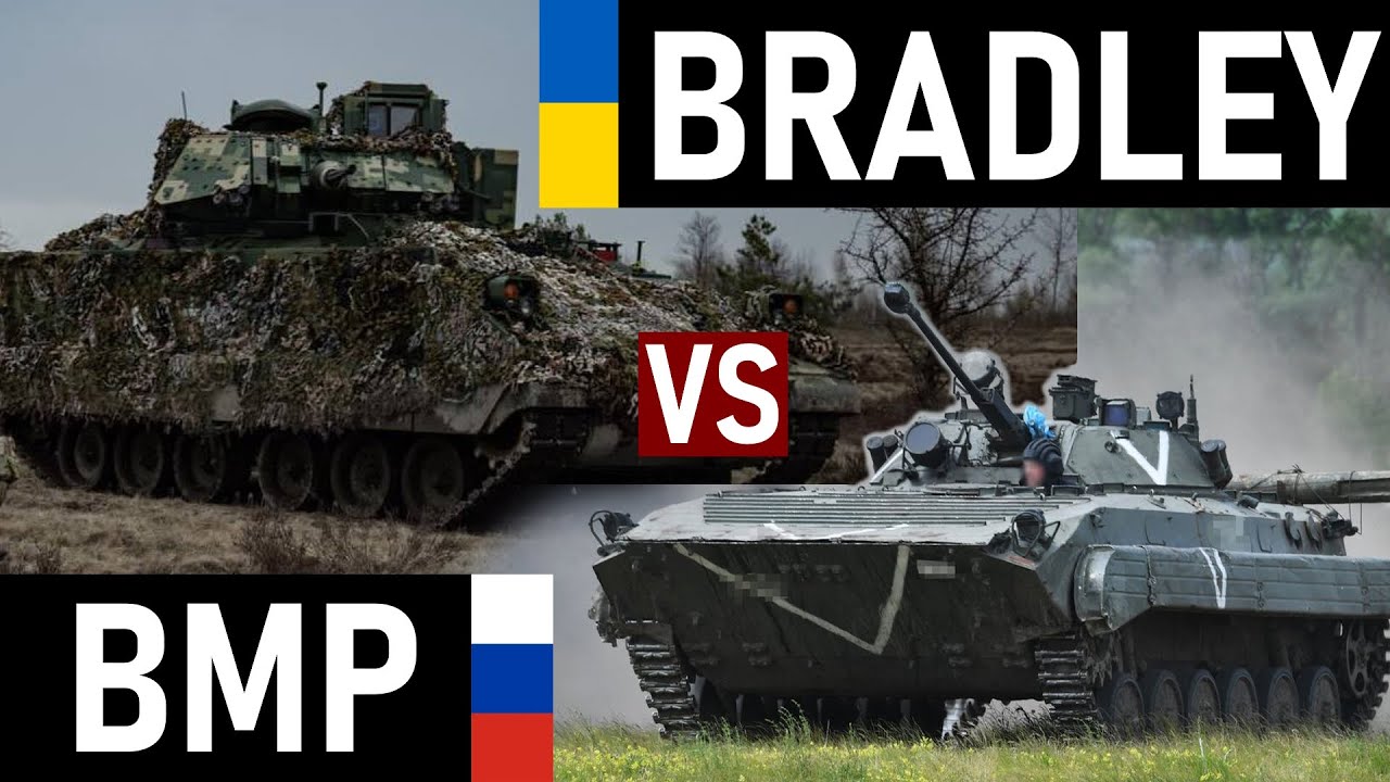 Bradley vs BMP-2 and BMP-3 - Infantry Fighting Vehicles Compared in Combat