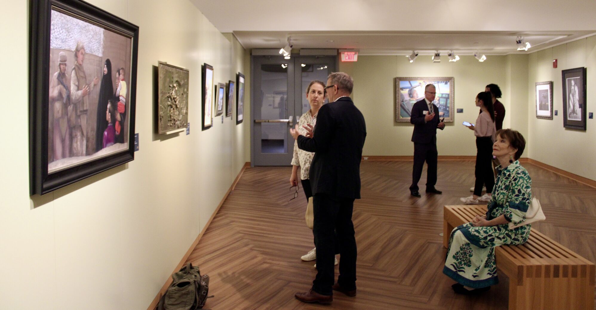 'Go to war, do your art:' New Marine Corps museum gallery features ...