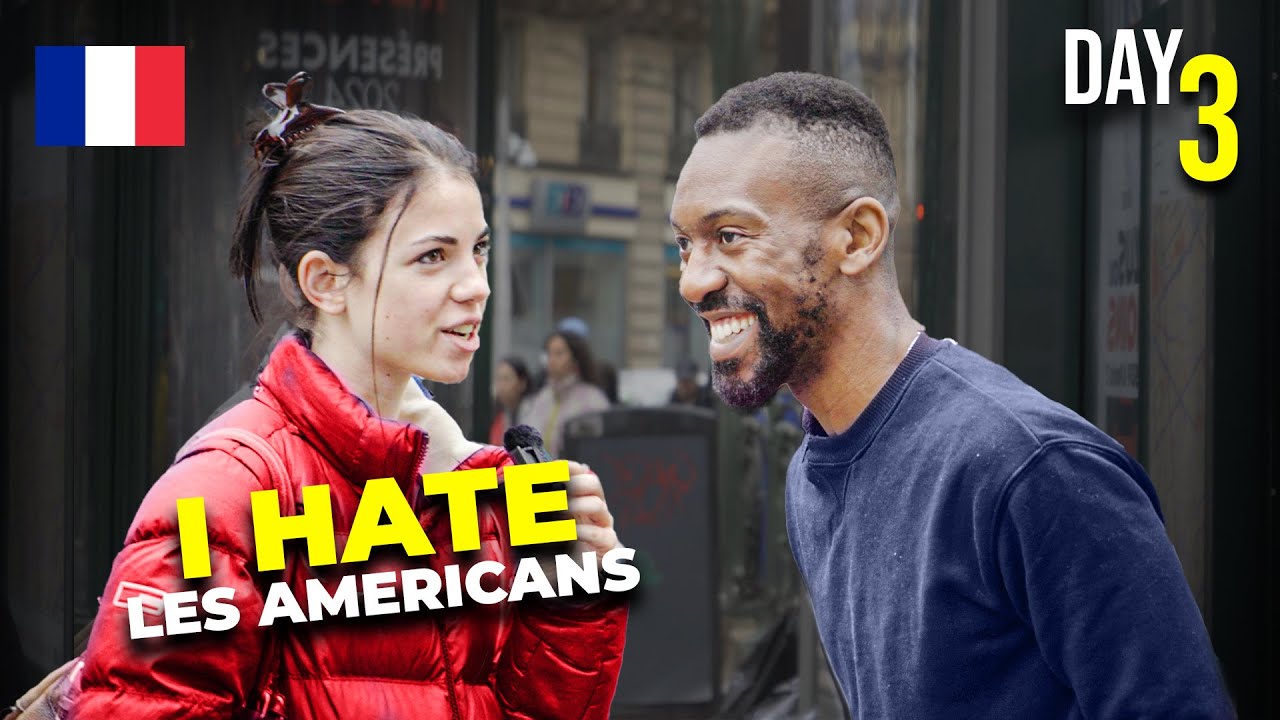 Polyglot Asks French People Why They Dislike Americans! (En Français 🇫🇷)