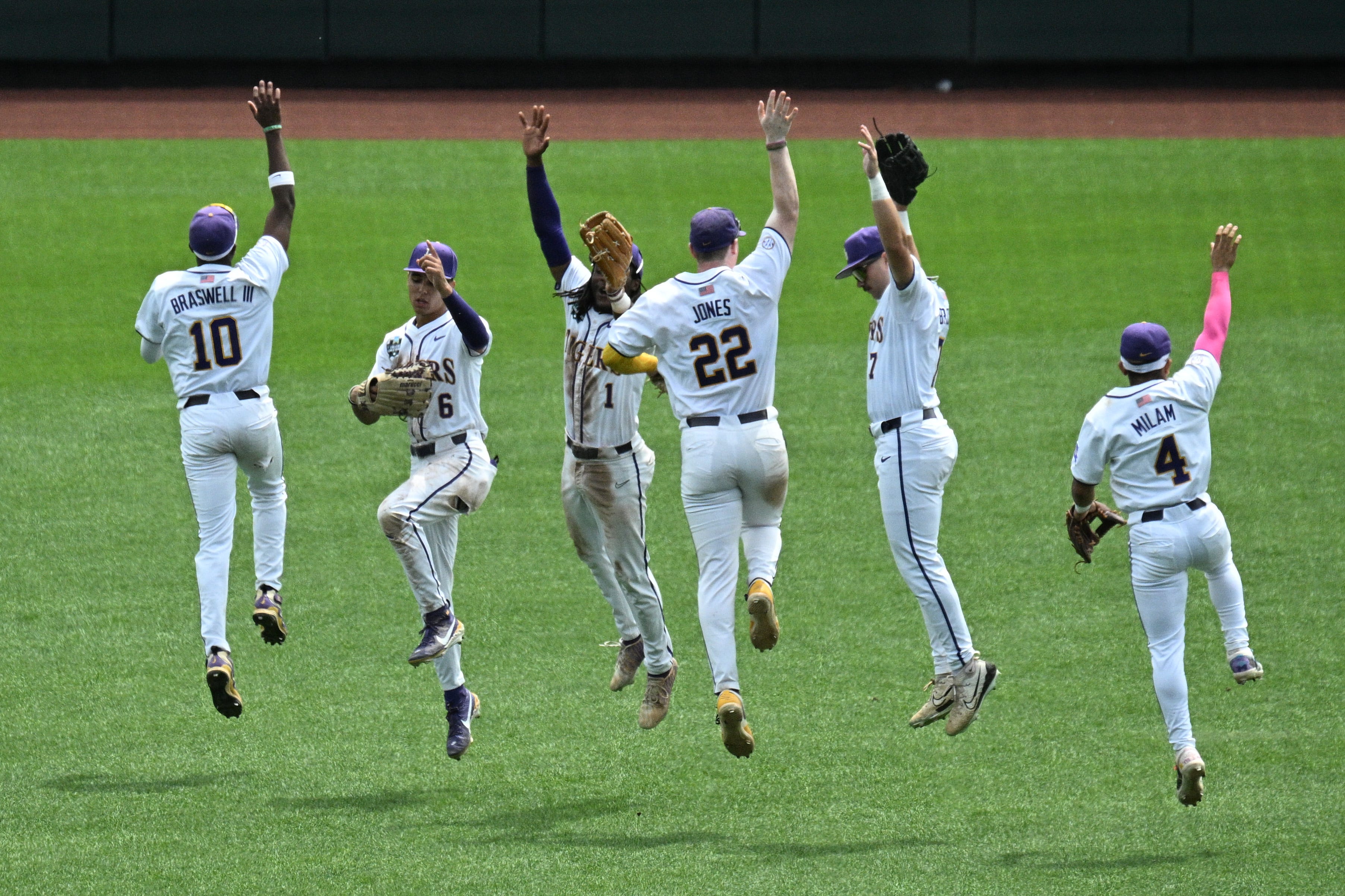 Complete LSU baseball schedule for College World Series Final vs ...