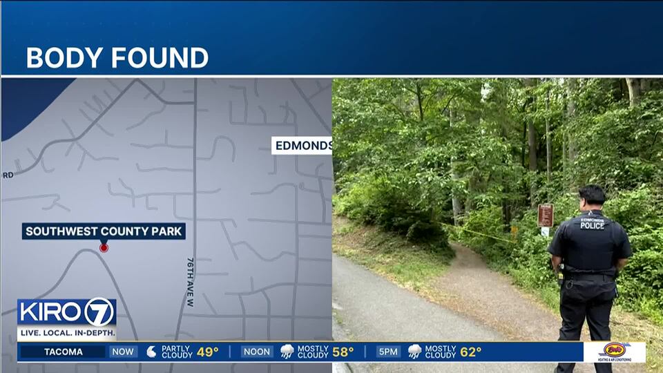 VIDEO: Body found in Edmonds