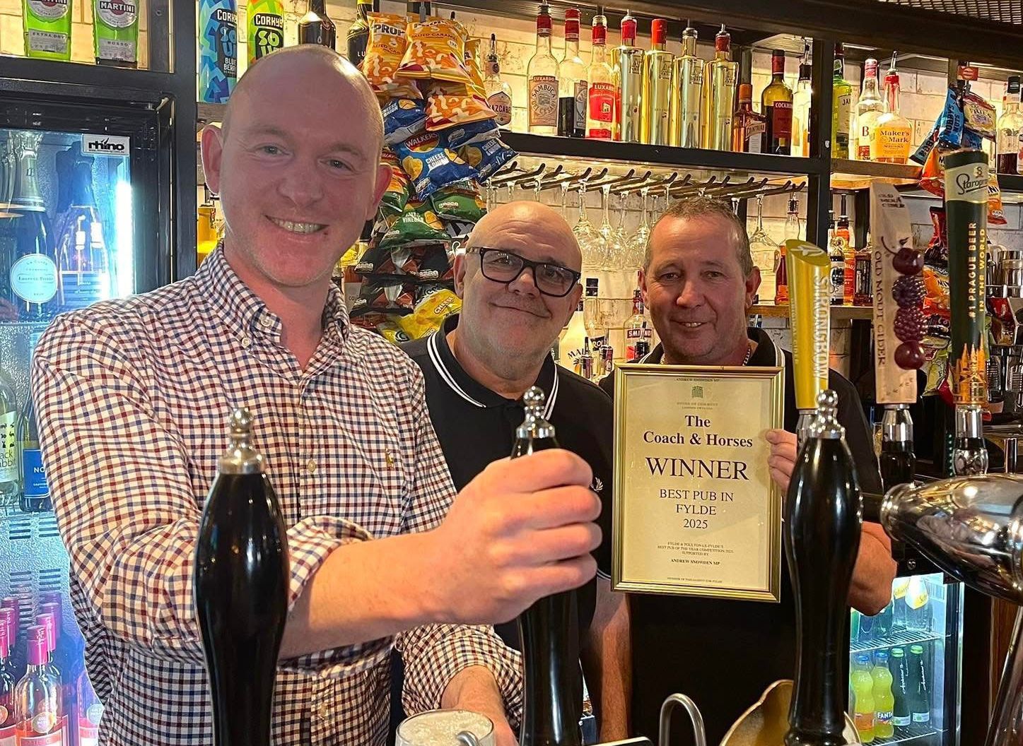 From Fylde's pub of the year to being mentioned in Parliament