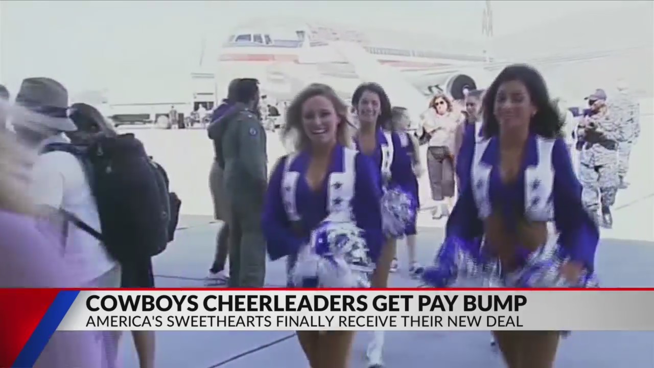 Dallas Cowboys Cheerleaders to receive major pay raise