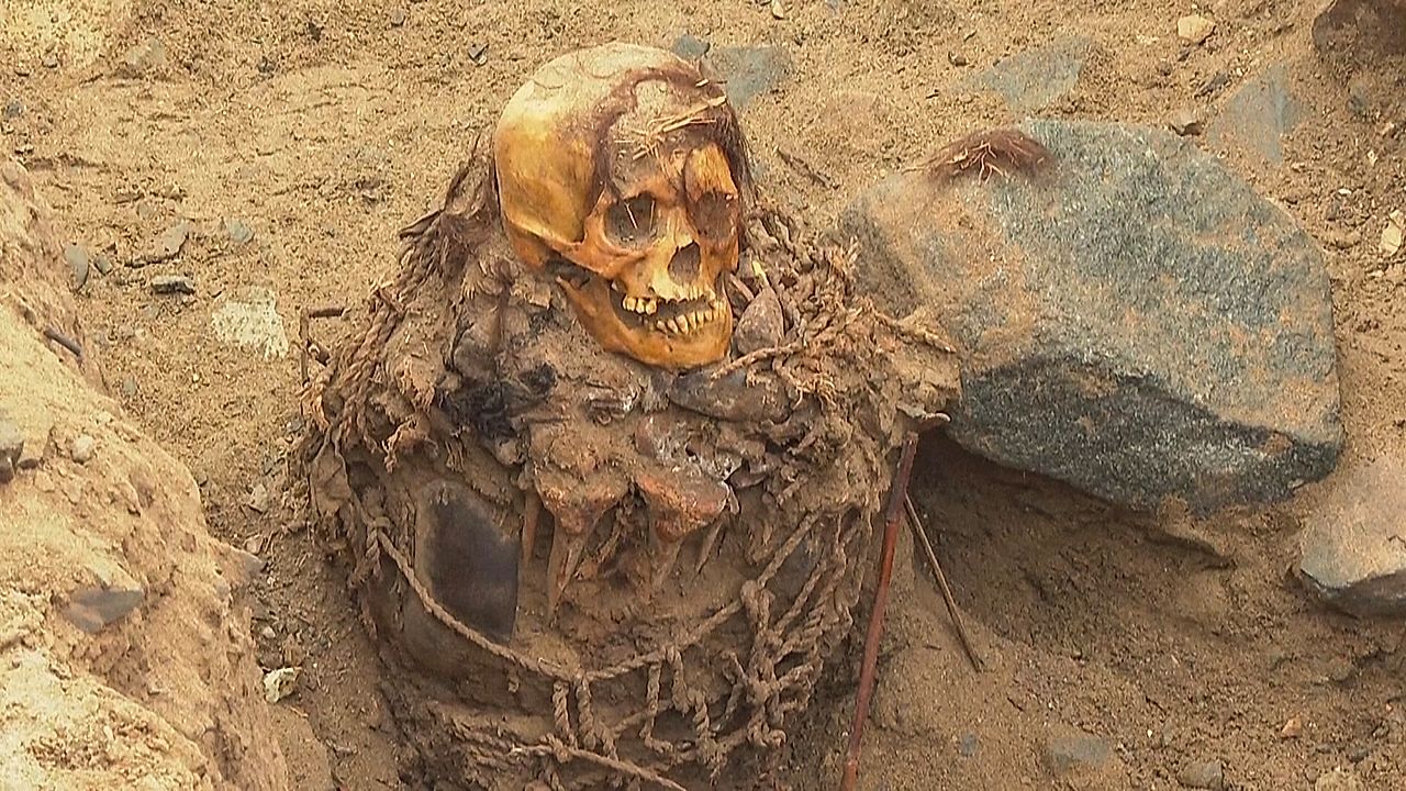 1,000-year-old mummy discovered during construction work in Peru
