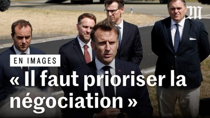 Iran-Israël : Emmanuel Macron annonce proposer "une offre de ...