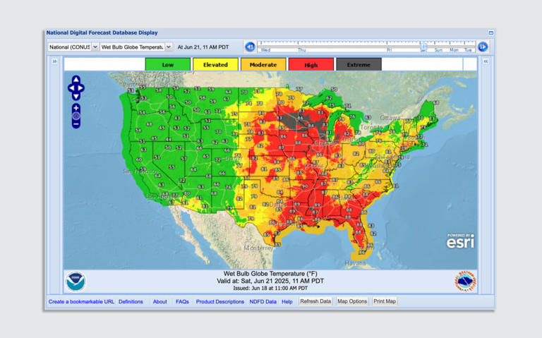 What is ‘wet bulb’ temperature? How heat and humidity combine to ...