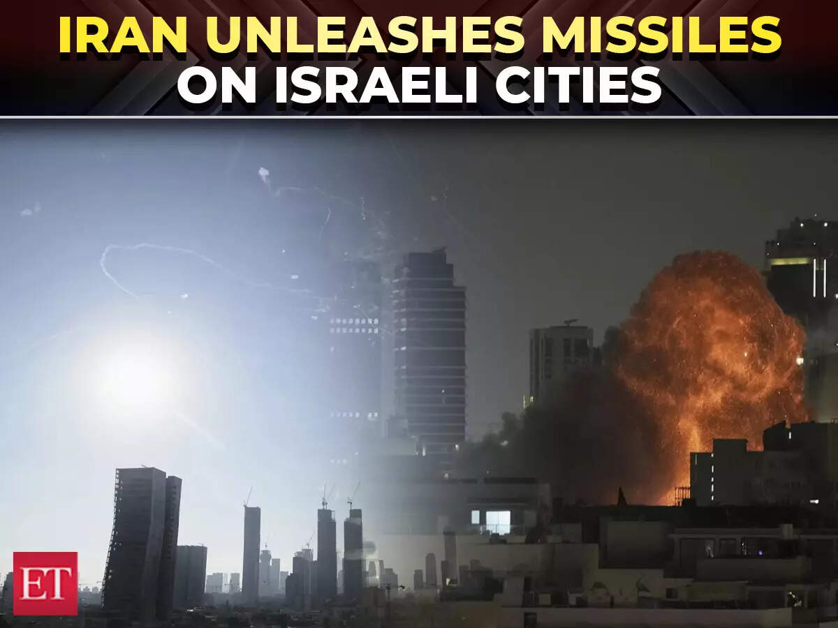 From Jerusalem, Haifa to Tel Aviv, Iran unleashes missiles on Israeli ...