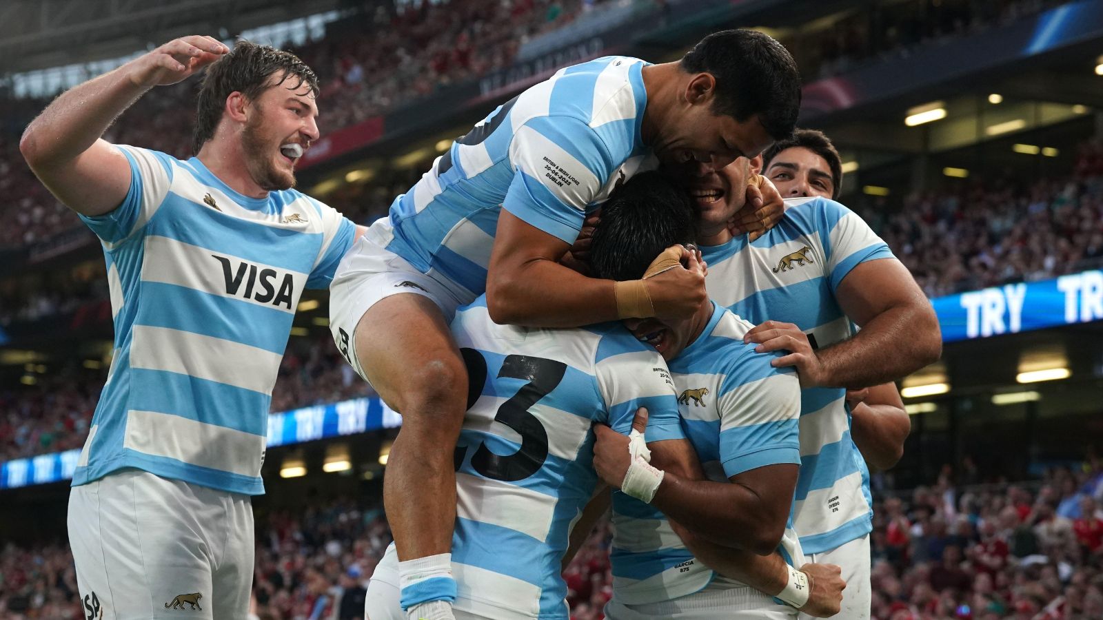 Argentina stun British and Irish Lions in Dublin as Tomas Albornoz ...