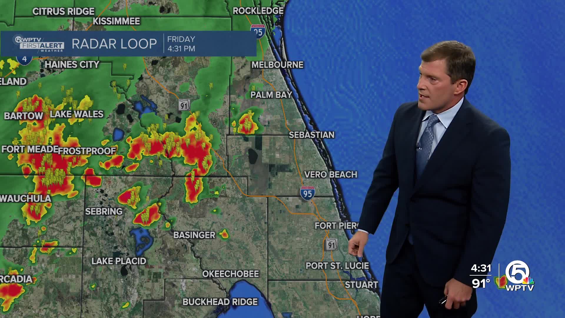 WPTV First Alert Weather Forecast for Evening of Friday, June 20, 2025