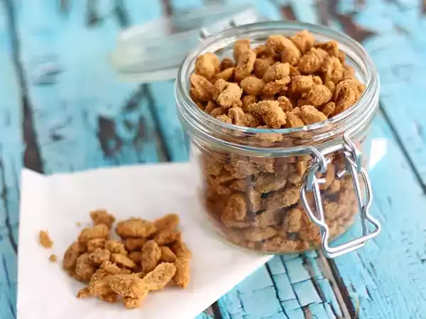 Cacahuètes pralinées, les chouchous