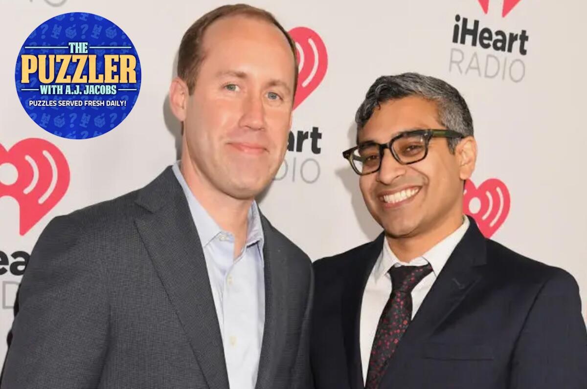 'Part-Time Genius' Hosts Take Over 'The Puzzler' For Brainy Three-Day Blitz