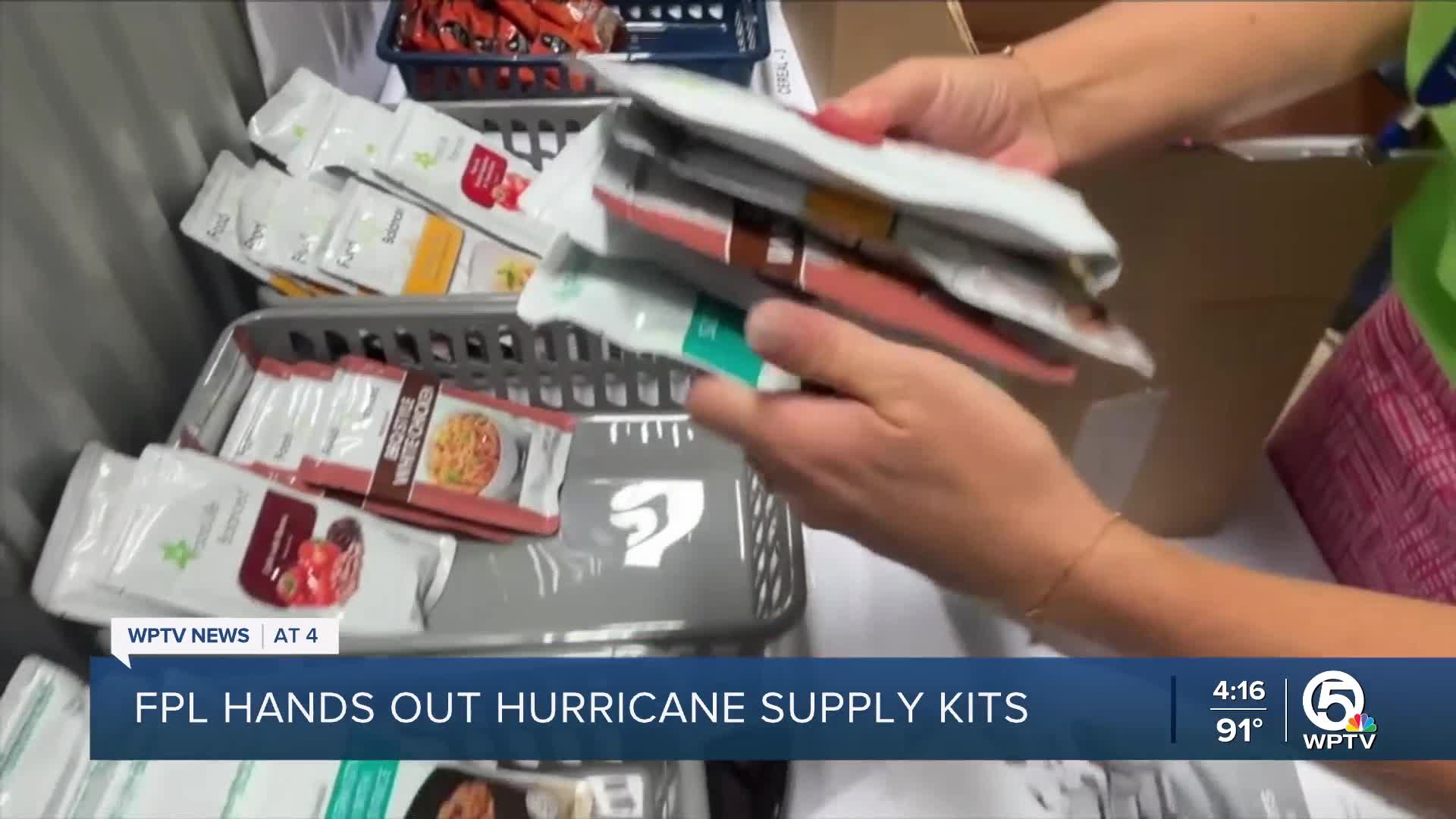 Seniors in need receive 'vital' hurricane kits