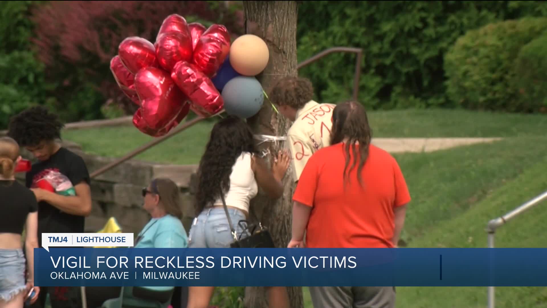 Vigil for reckless driving victims