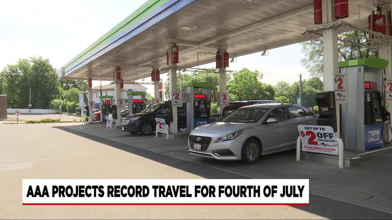 AAA projects record traffic for Fourth of July weekend