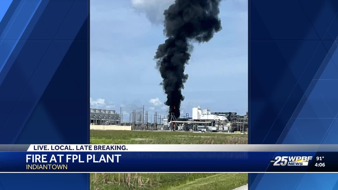 Martin County Fire Rescue puts out structure fire at FPL plant in ...