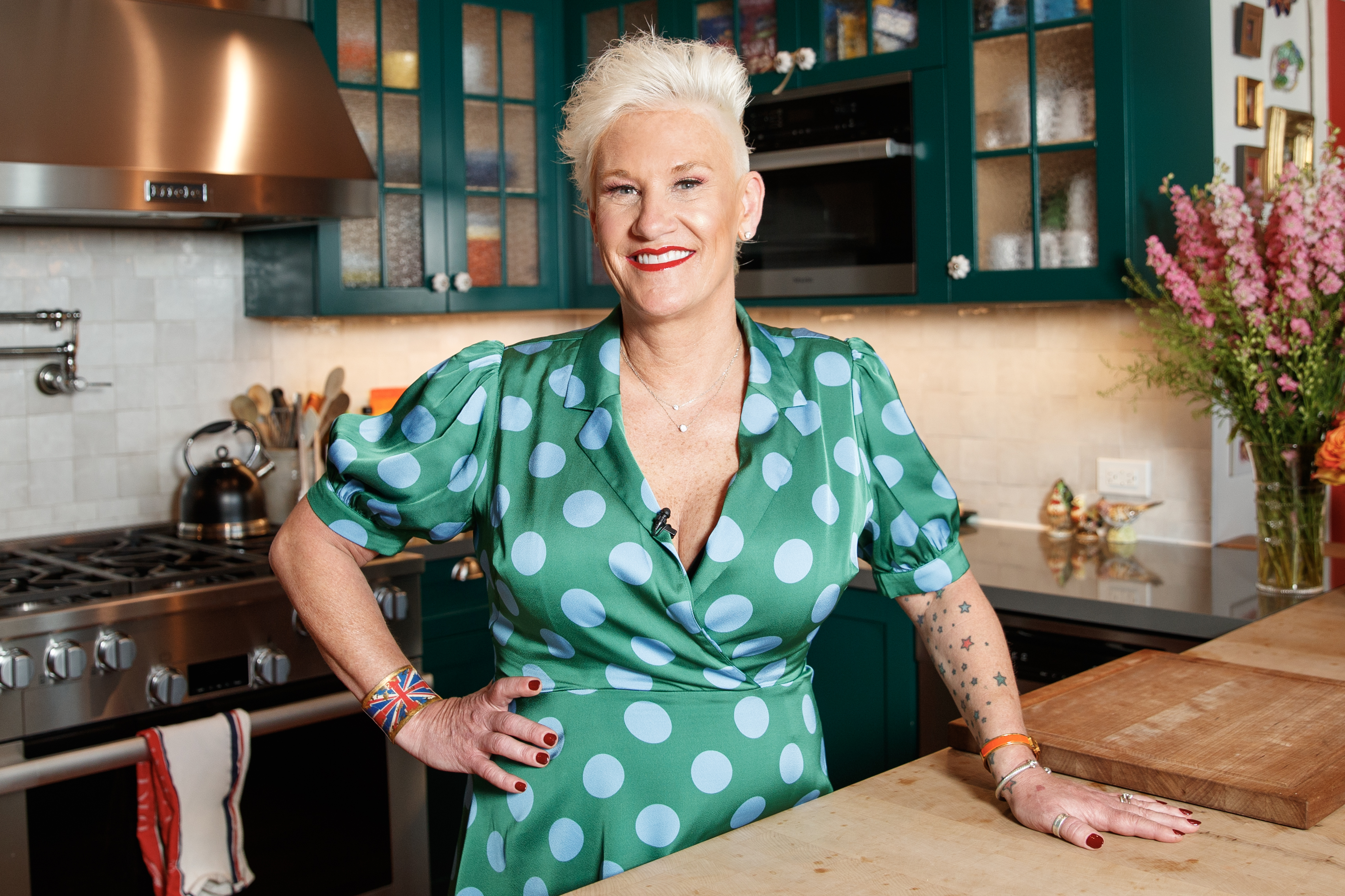 Anne Burrell’s husband, Stuart Claxton, seen for the first time since ...