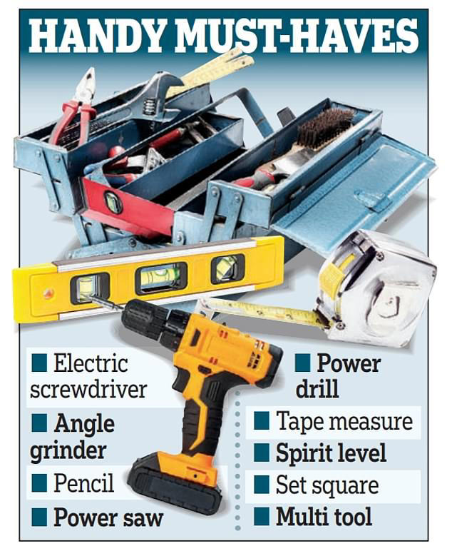 Rolling pins for hammers: How under-40s who don't have a toolbox tackle DIY jobs at home