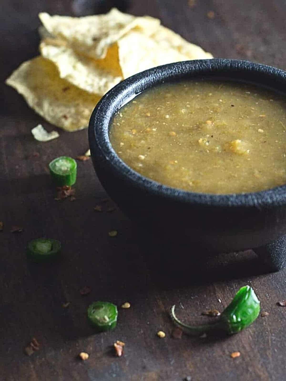 Zesty Green Tomato Salsa Recipe