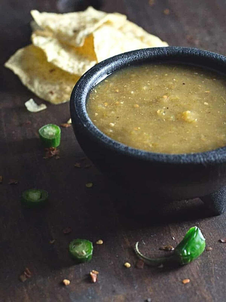 Zesty Green Tomato Salsa Recipe