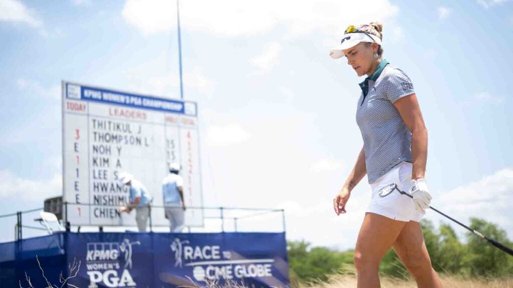 Lexi Thompson made a life change. Now, she's in hunt at another major