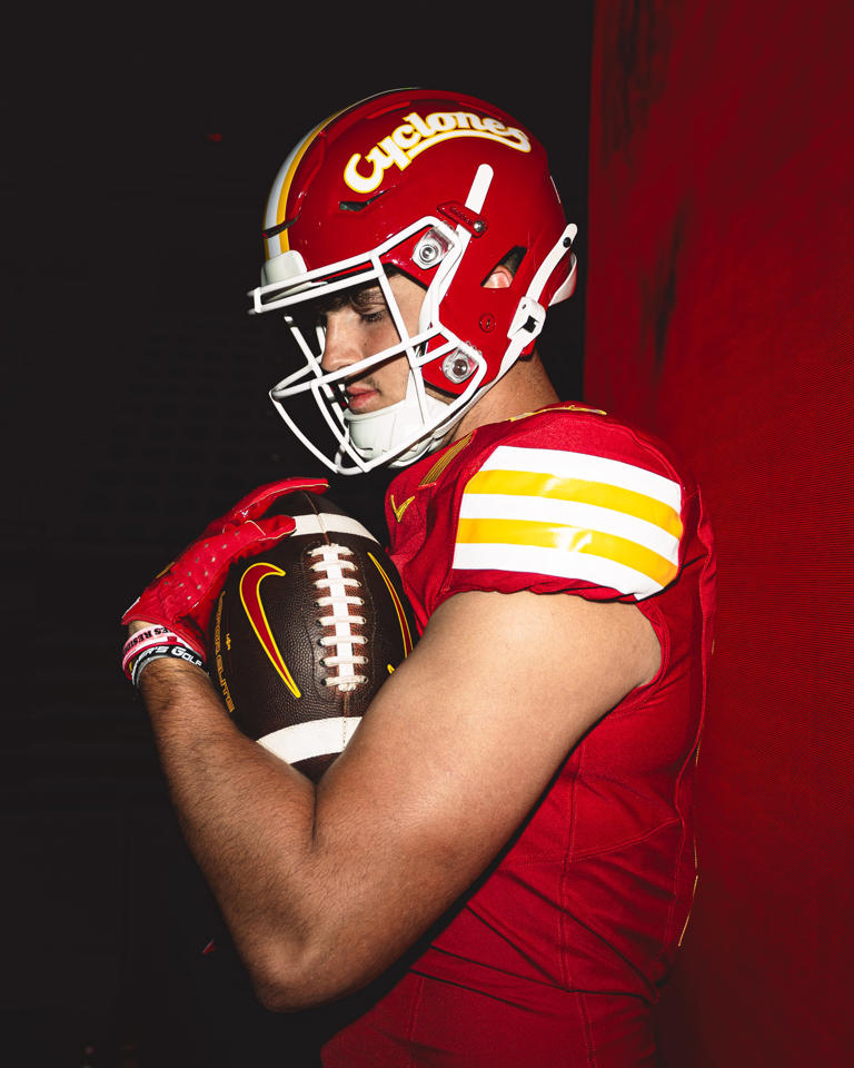 Iowa State football unveils new helmets for 2025 season