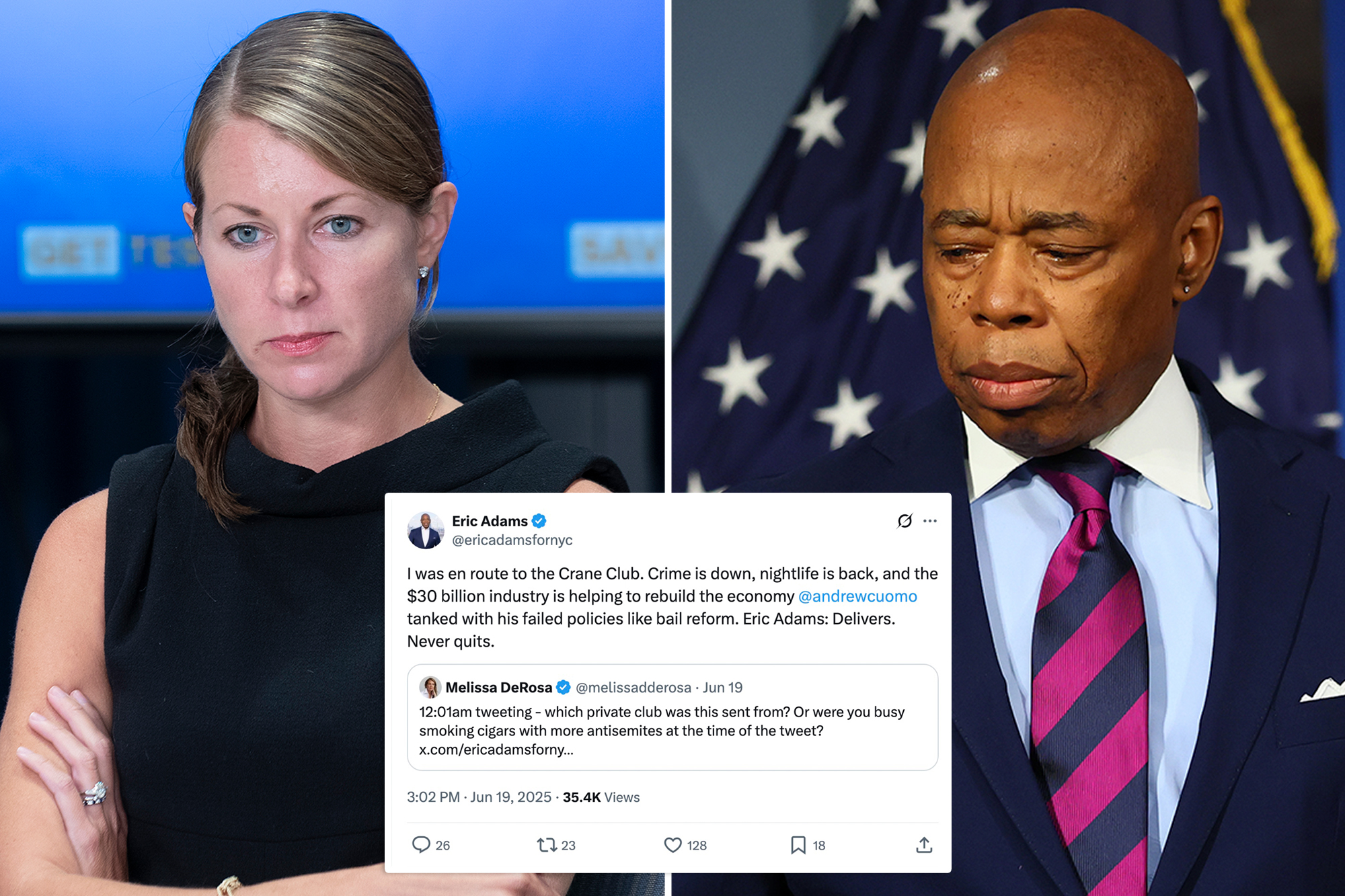 Andrew Cuomo aide and Eric Adams trade social media blows as NYC ...