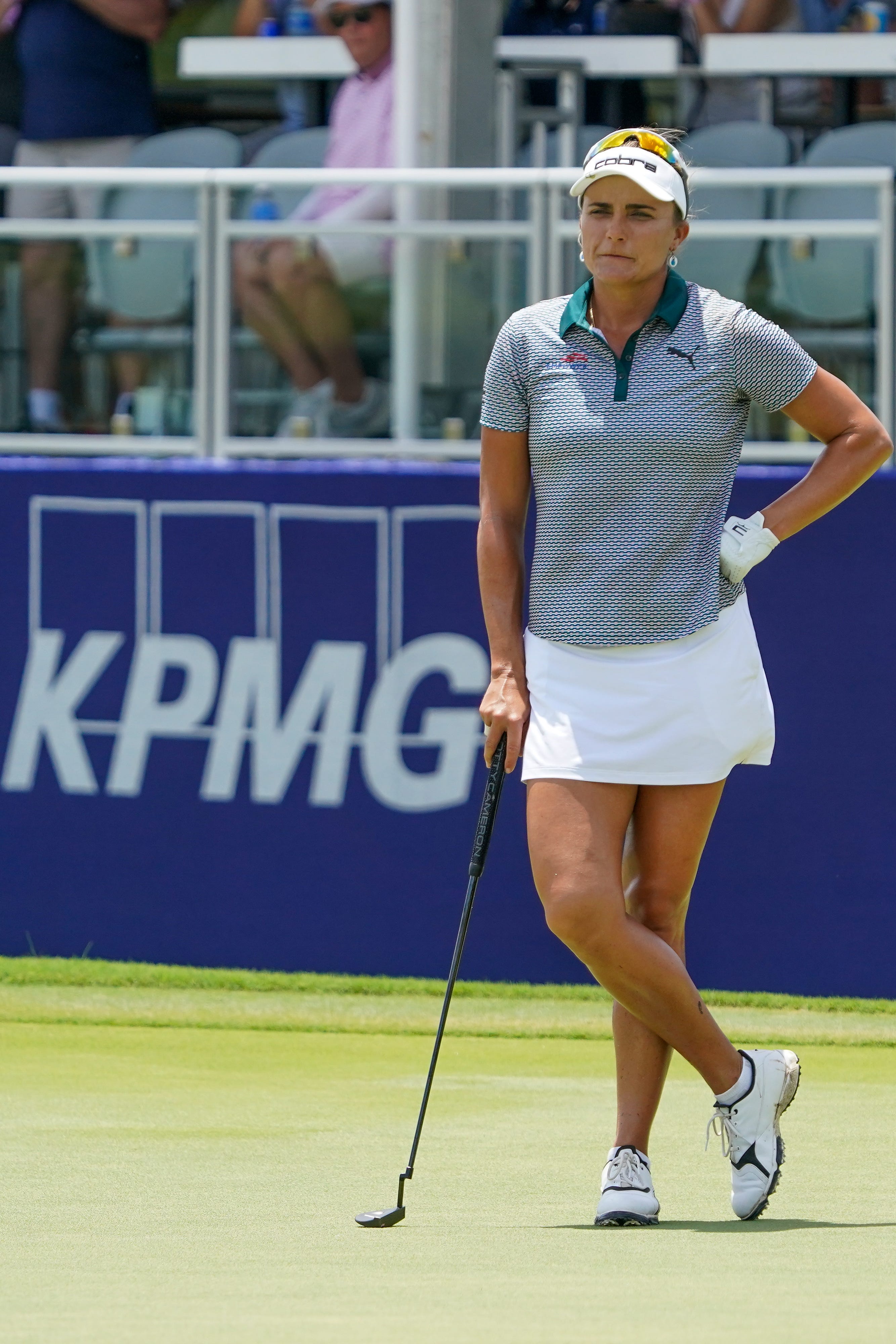 Stacy Lewis criticizes setup at KPMG Women's PGA, saying it makes good ...