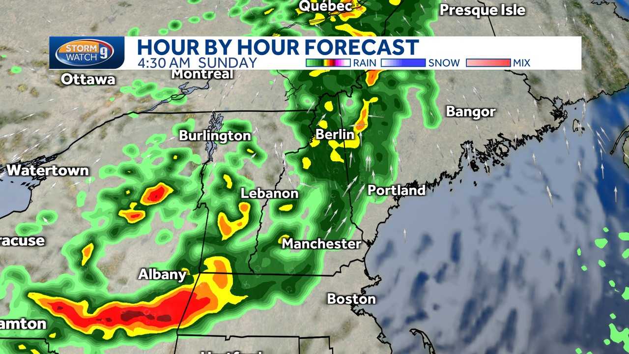 Strong storms possible in NH early Sunday morning; Extreme heat ...