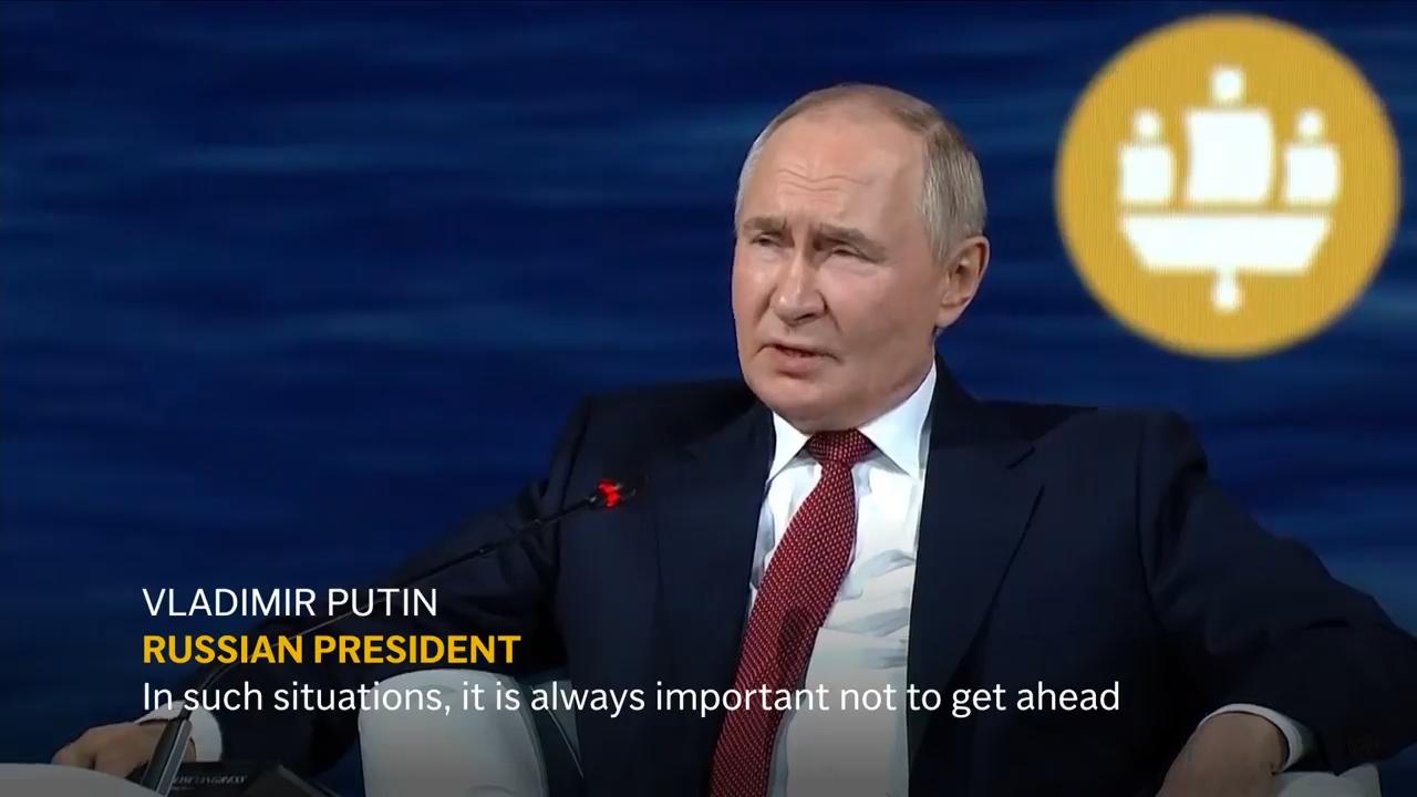 Putin says Russia has shared peace proposals with Israel and Iran